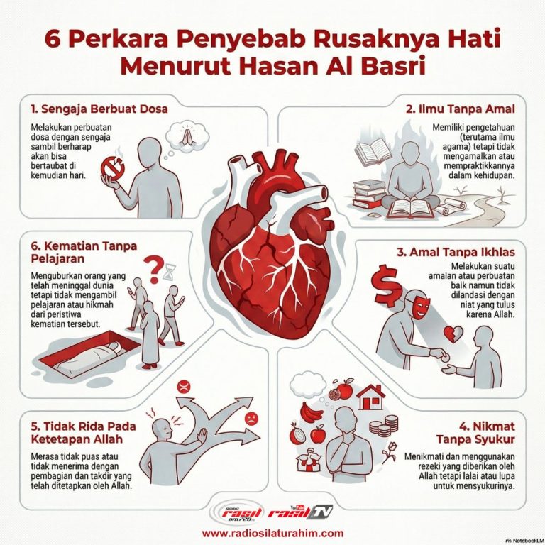 Penyebab Rusaknya Hati Manusia - AbnNews